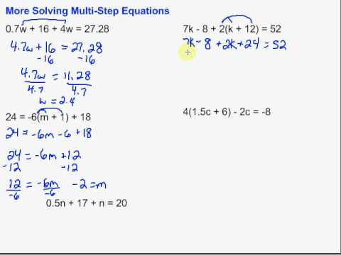 Free solving equations with decimals worksheet, Download Free solving ...