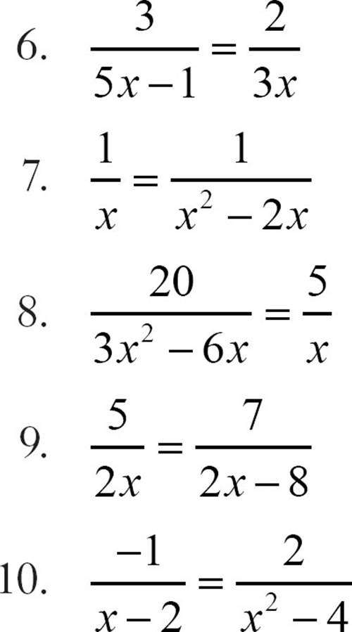Free Solving Rational Equations By Cross Multiplying Worksheet