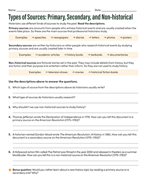 Deciding On Sources Worksheets - 15 Worksheets.com - Worksheets Library
