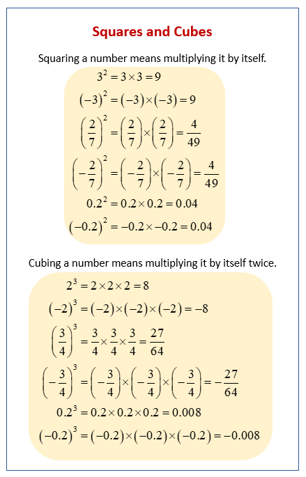 Free squares and cubes worksheet, Download Free squares and cubes worksheet png images, Free ...