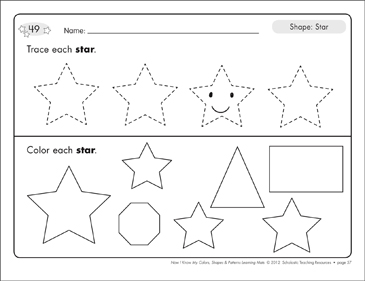 Stars: Printable Worksheets, Activities, Lesson Plans ... - Worksheets ...