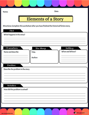 Kindergarten Story Element Reading Comprehension Worksheets (Set 4 ... - Worksheets Library