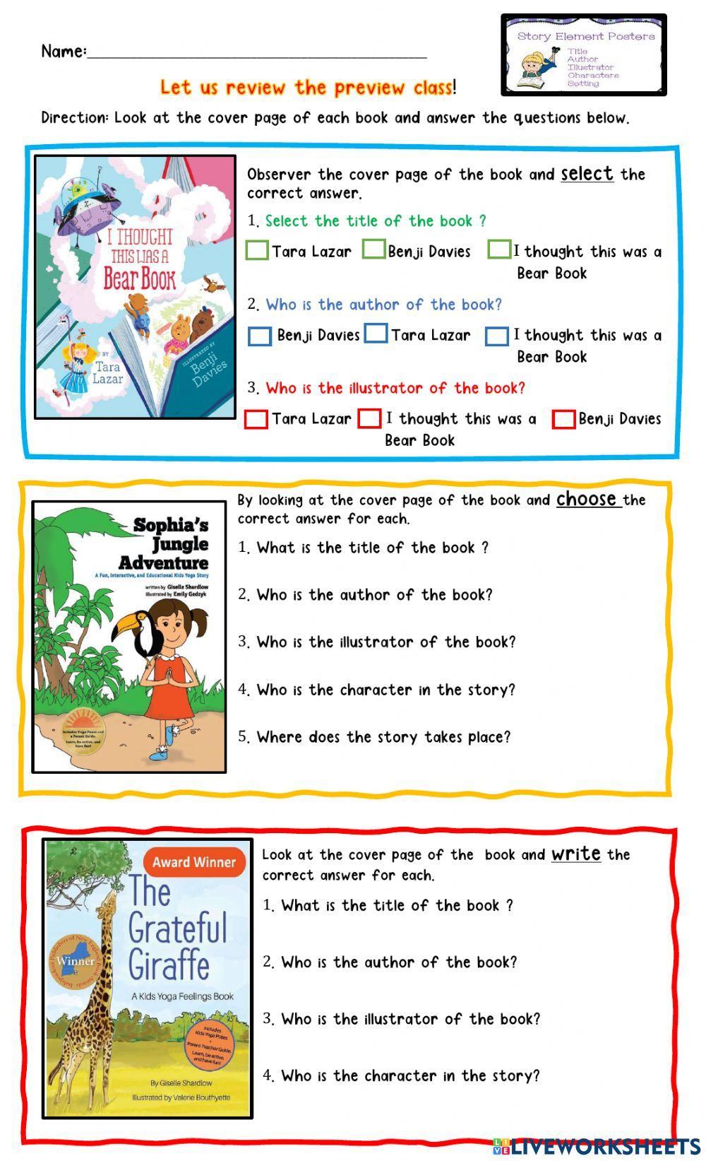 Story Elements Review Worksheet Live Worksheets Worksheets Library Story Elements Review Worksheet Live Worksheets Worksheets Library