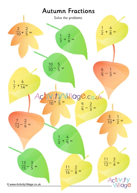 Fractions Add And Subtract Unlike Denominators Worksheets Library