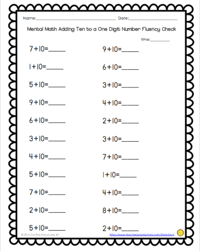 hundreds chart | Teacher Blog Spot - Worksheets Library