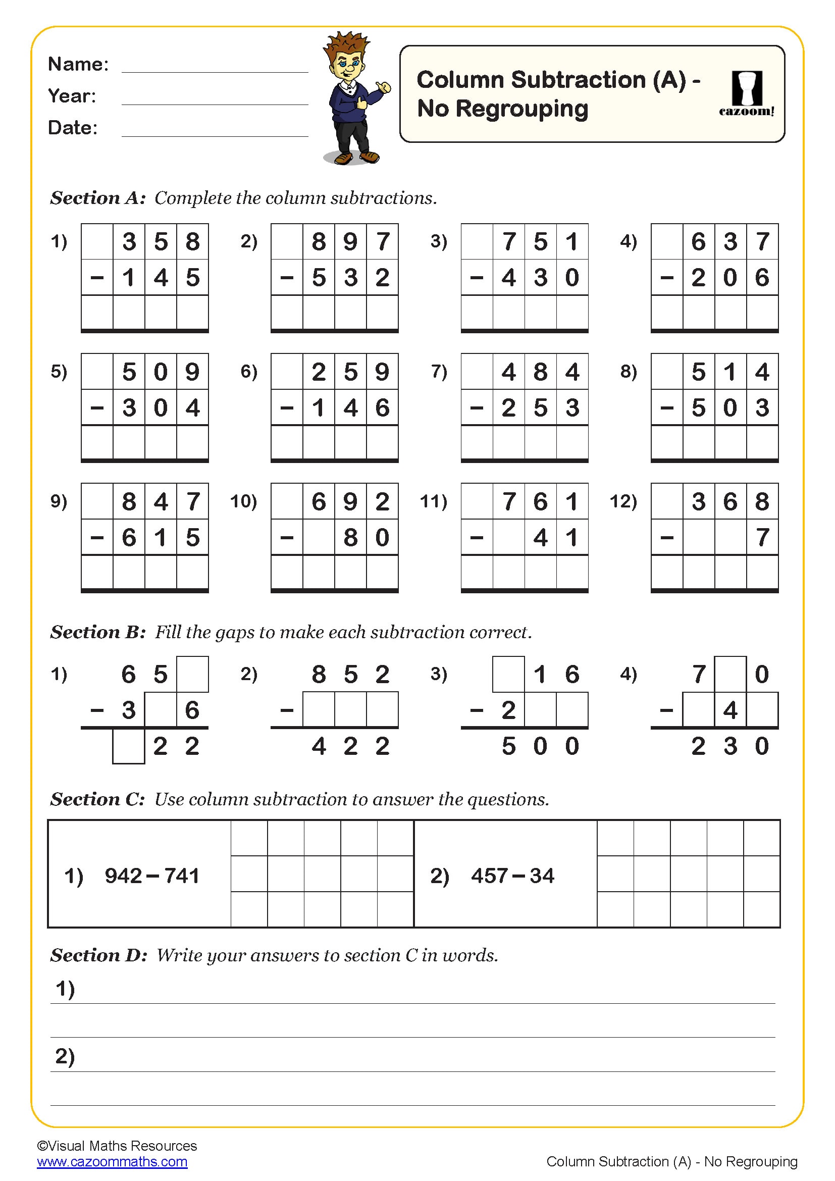 Add 3 Digit And 2 Digit Numbers With Regrouping Vertical Addition