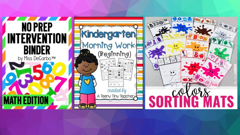 Our Favorite Kindergarten Teachers Pay Teachers Sellers - Worksheets Library