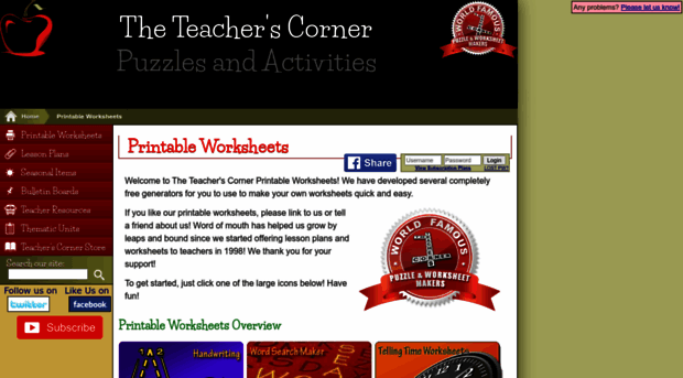 worksheets.theteacherscorner.net - Printable Worksheets ...