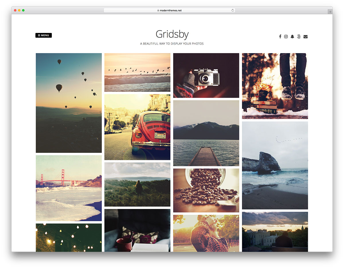 15 Best Free Masonry Grid WordPress Themes 2024 - Colorlib - Worksheets Library