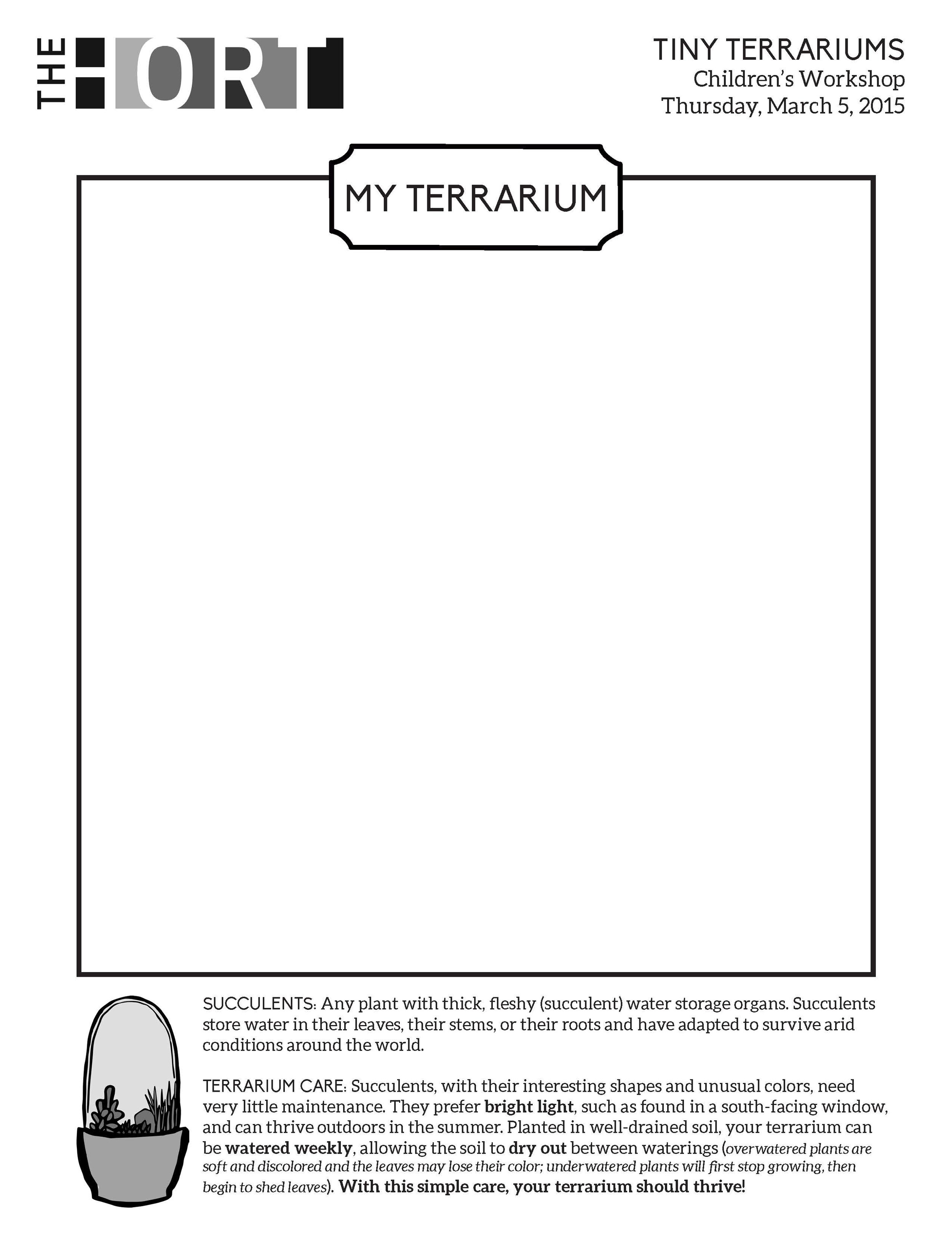 The Hort — claire briguglio - Worksheets Library