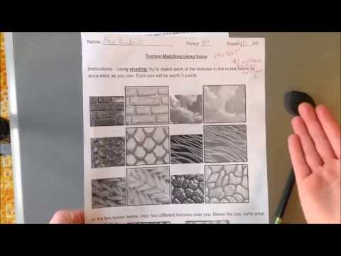15 Drawing Texture Worksheet - Free PDF at worksheeto.com - Worksheets Library