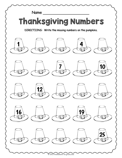 Free thanksgiving counting worksheet, Download Free thanksgiving counting worksheet png images ...
