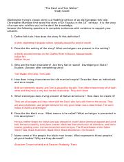Free the devil and tom walker worksheet, Download Free the devil and ...