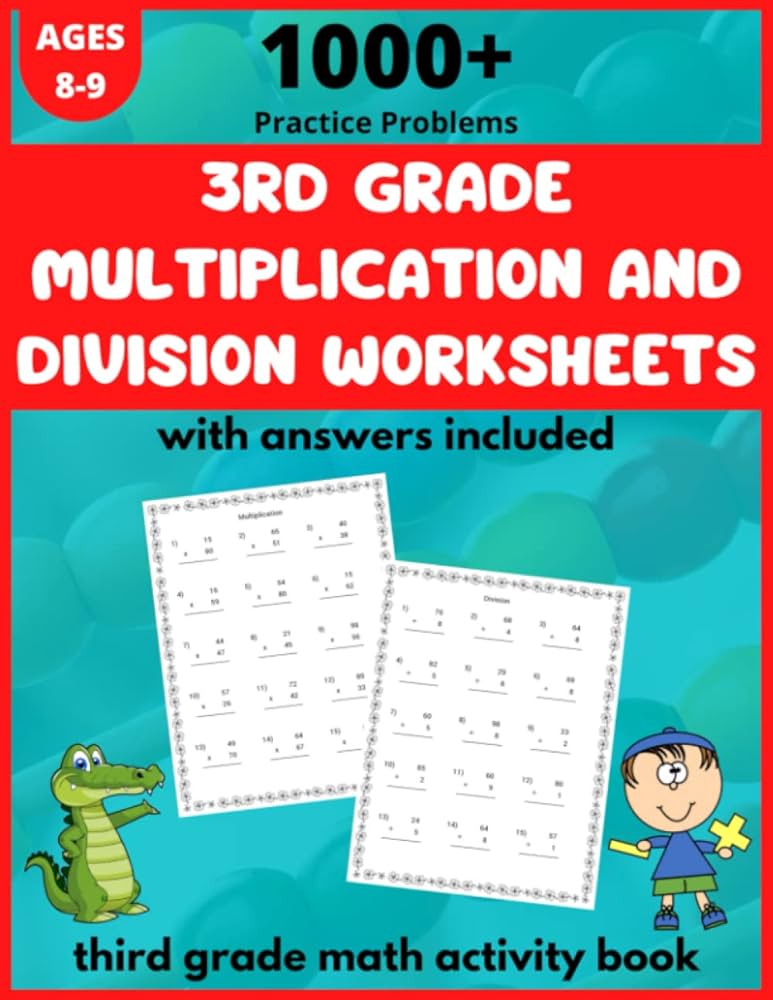 3rd Grade Multiplication and Division Worksheets - 1000+ Practice ...