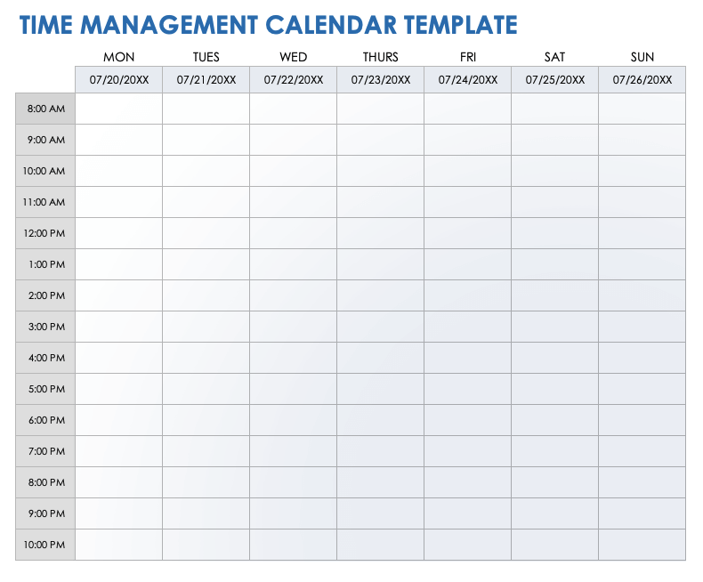 Free Time Management Worksheet For College Students Download Free Time Free Time Management Worksheet For College Students Download Free Time