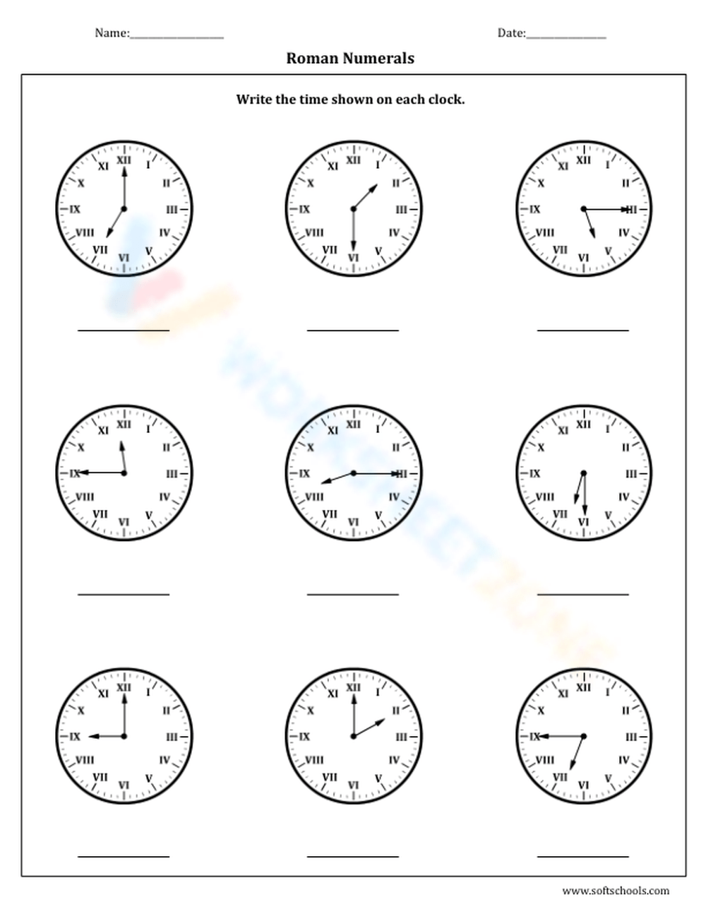 Free Time Worksheet Roman Numerals Download Free Time Worksheet Roman Free Time Worksheet Roman Numerals Download Free Time Worksheet Roman