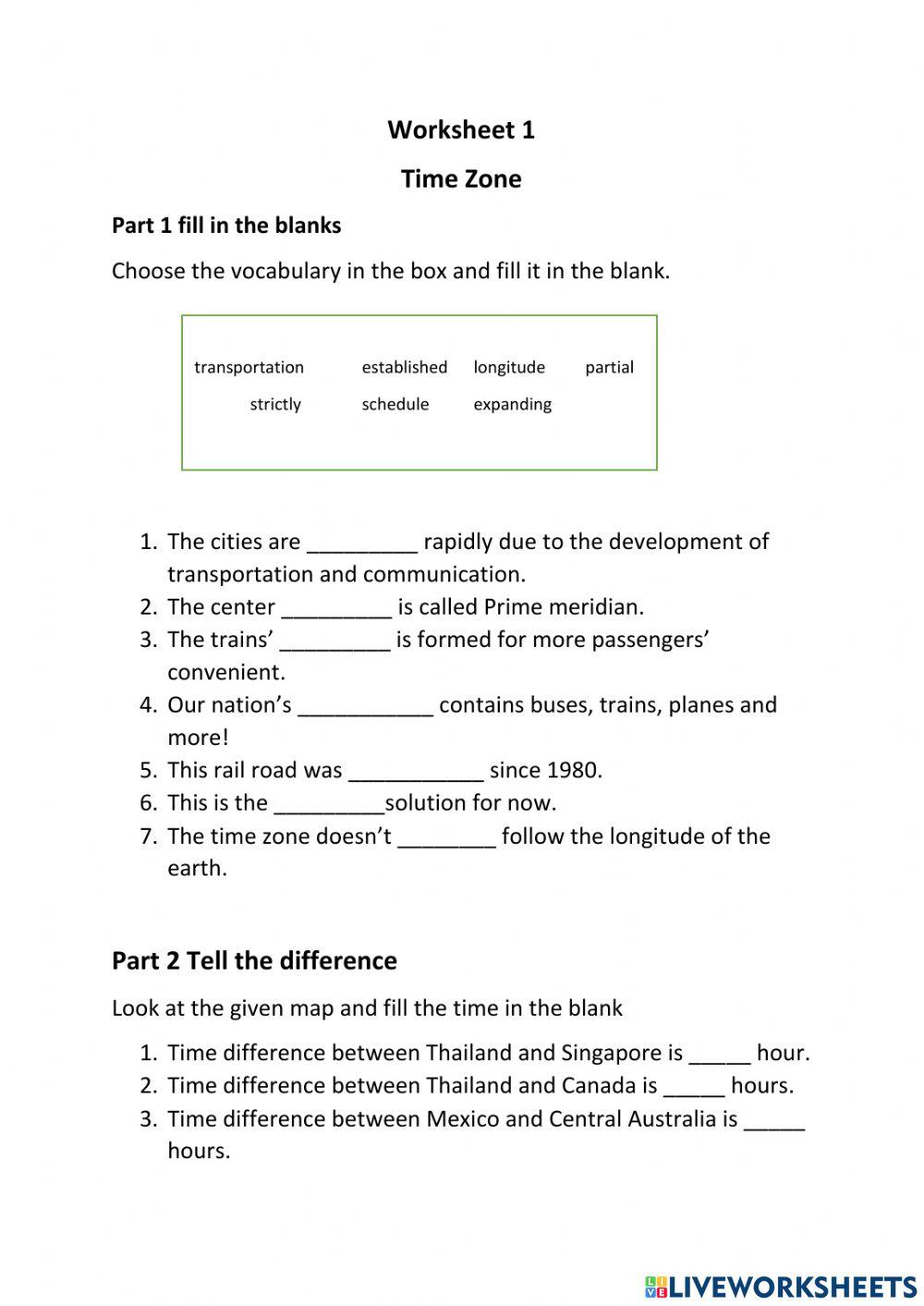 Free Time Zones Worksheet With Download Free Time Zones Worksheet With Free Time Zones Worksheet With Download Free Time Zones Worksheet With