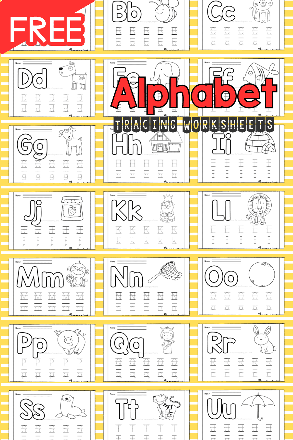 Free trace alphabet worksheet free, Download Free trace alphabet worksheet free png images, Free ...