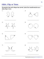 Combining Transformations Free Worksheet | Printable PDF Worksheets ...