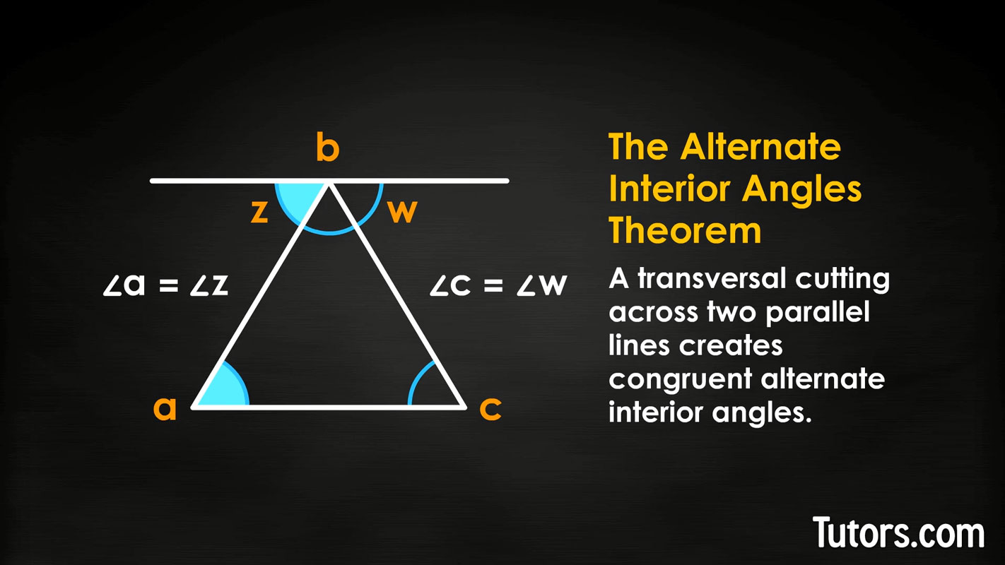 How To Find The Missing Angle Of A Triangle Video And Examples