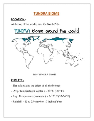 Adaptation techniques in different Biomes | PDF - Worksheets Library