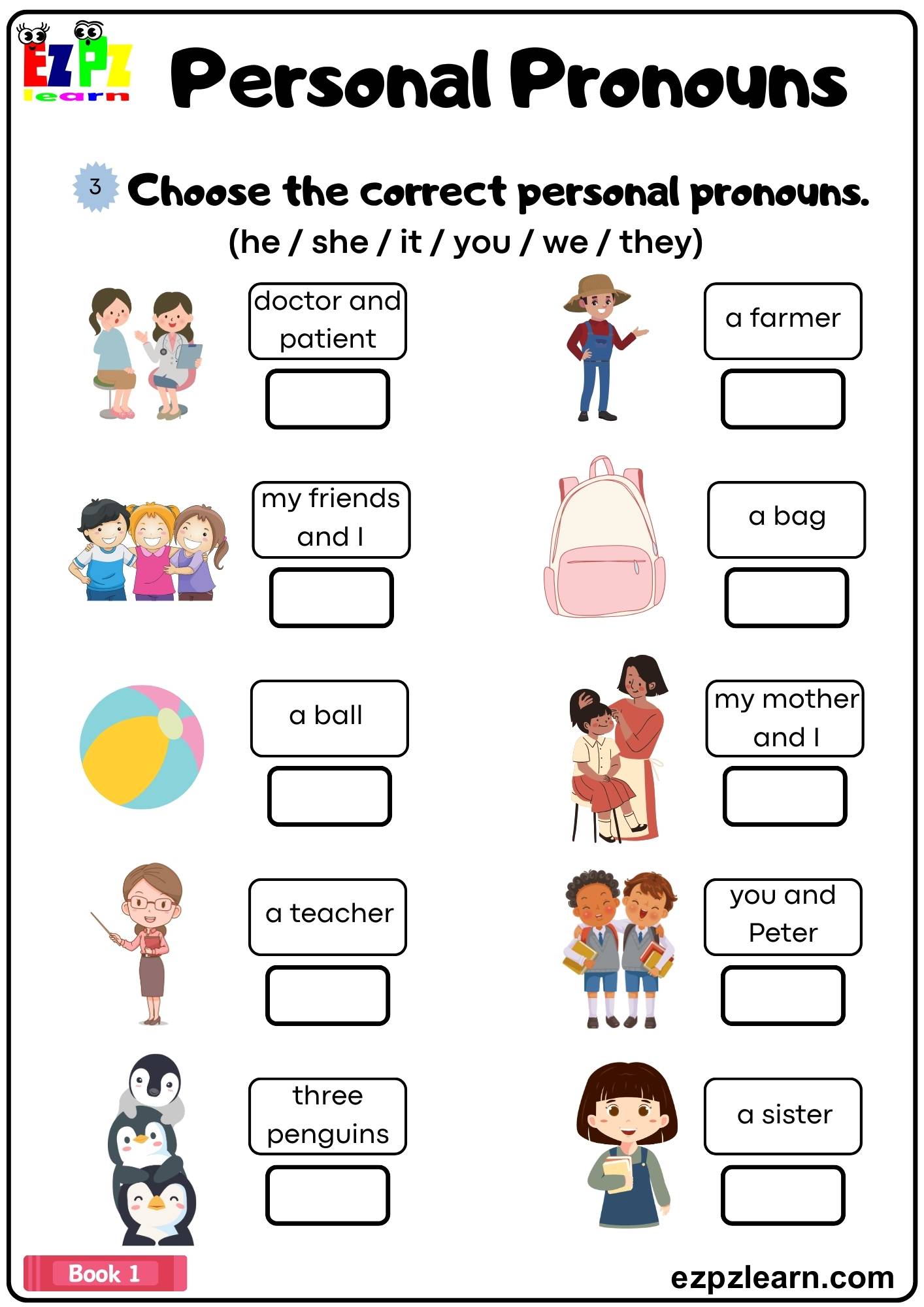 Free Using Pronouns Correctly Worksheet Download Free Using Pronouns