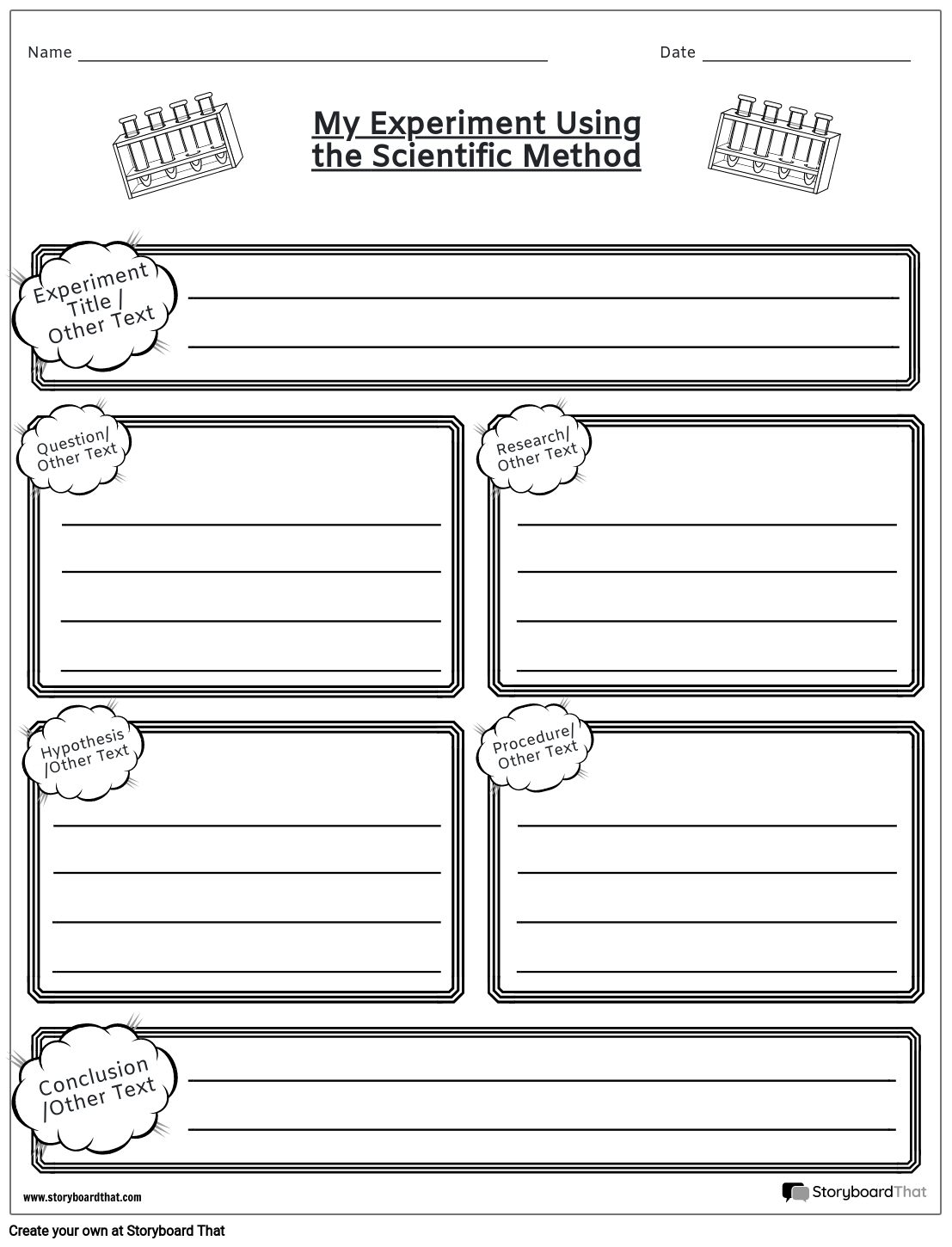 Scientific Method Worksheet & Example for Kids - STEM Smartly ...