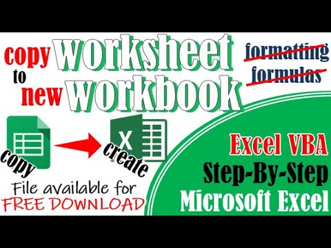 Excel VBA - Copy worksheet to a new workbook and save without formatting and formulas ...