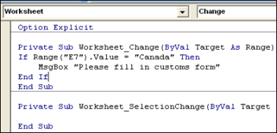 Excel VBA – Macro Runs When Worksheet Changed - Contextures Blog - Worksheets Library