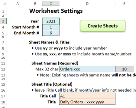 Excel Worksheet Macros to Create Edit Hide Protect + More - Worksheets Library