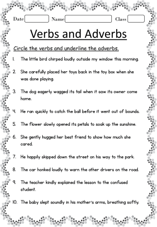 Adjectives vs. Adverbs Worksheets - 15 Worksheets.com - Worksheets Library