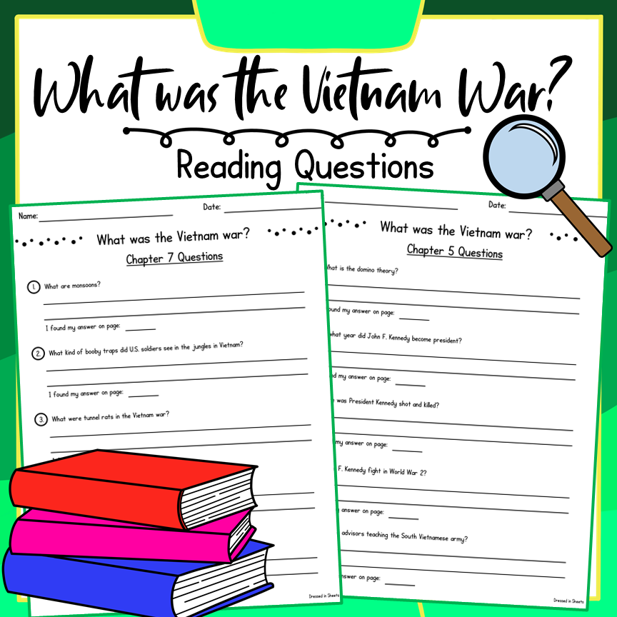 U.S. History: Vietnam War ~A Video Activity~ FREE - Amped Up Learning ...