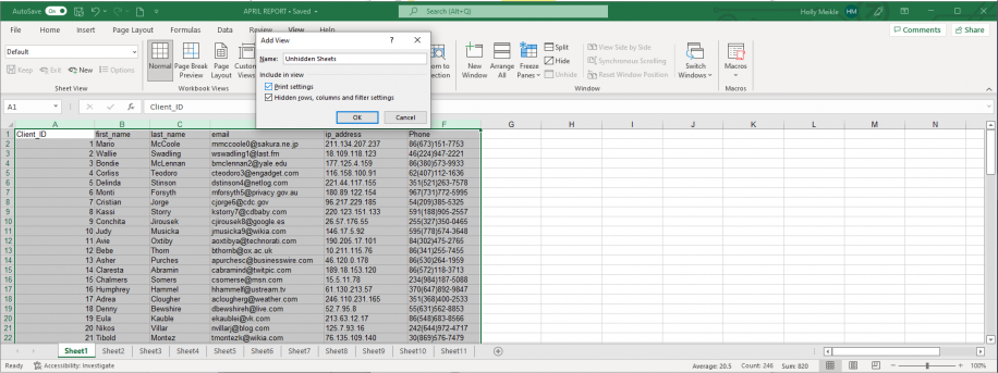 How To Unhide Excel Sheets And How To Hide Layer Blog Worksheets