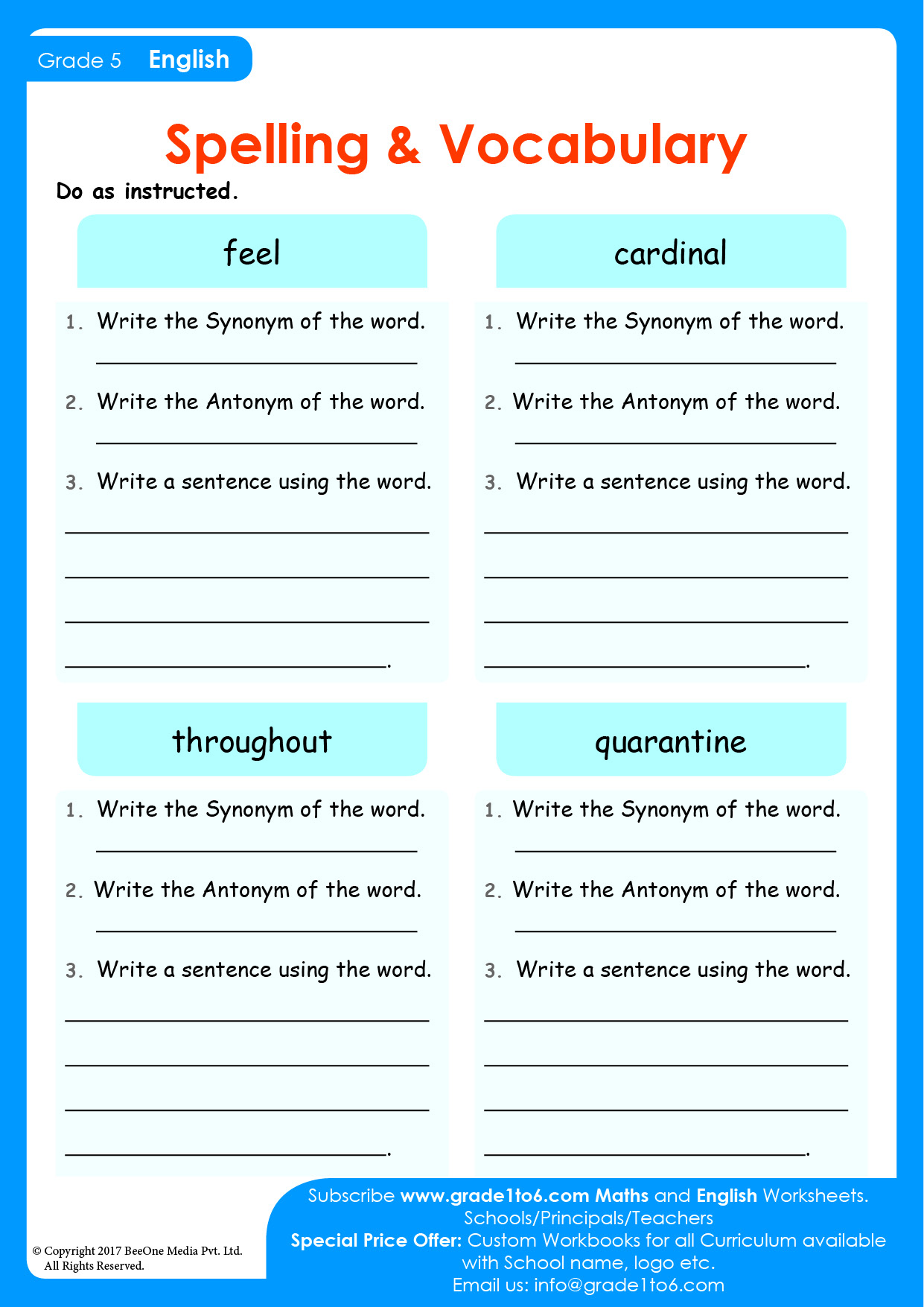 Synonym Antonym Worksheets For Grade 5 Vocabulary Worksheets Library Synonym Antonym Worksheets For Grade 5 Vocabulary Worksheets Library