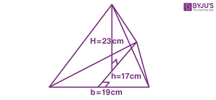 Triangular Pyramid - Definition, Properties, Formulas & Examples - Worksheets Library
