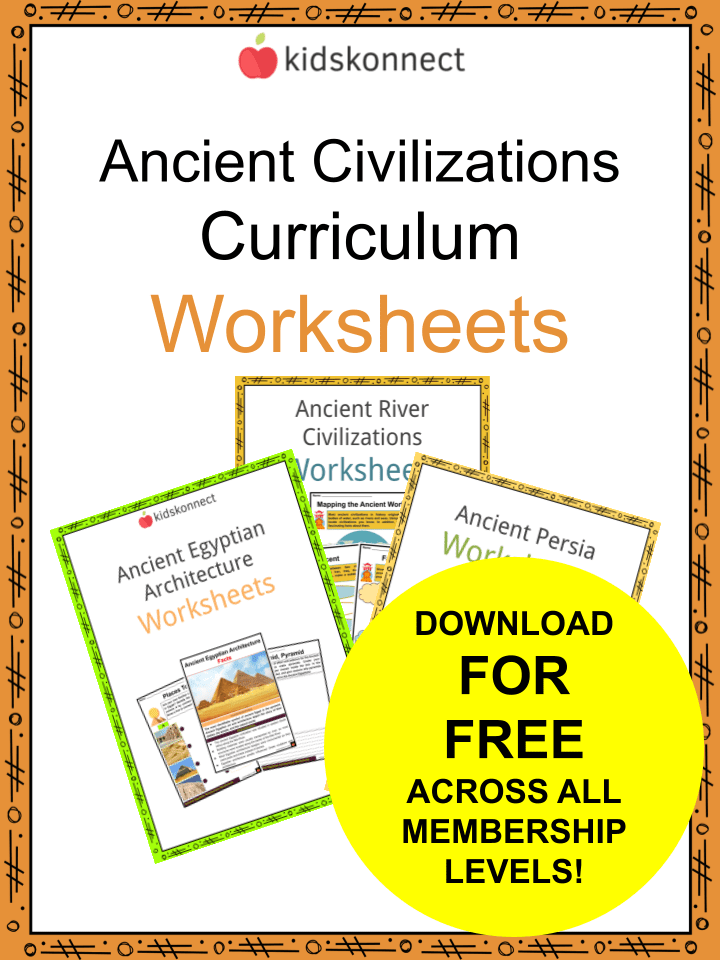 Ancient Civilizations Curriculum, Worksheets & Lesson Plan - Worksheets ...