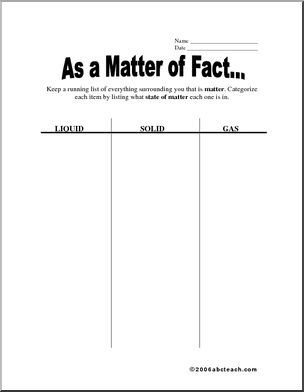 Free why does matter matter worksheet, Download Free why does matter matter worksheet png images ...