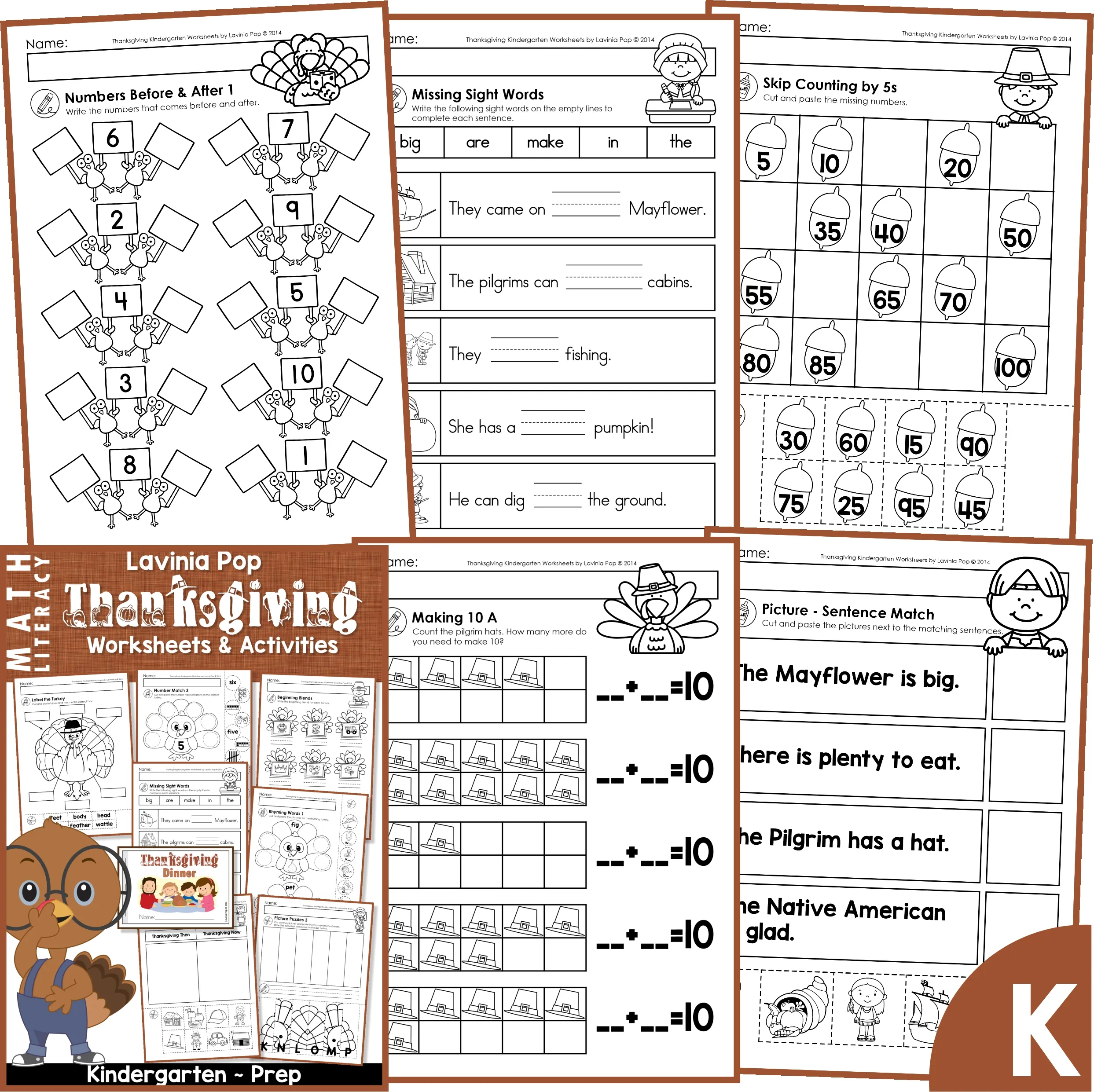 May No Prep Worksheets - Fun in First - Worksheets Library