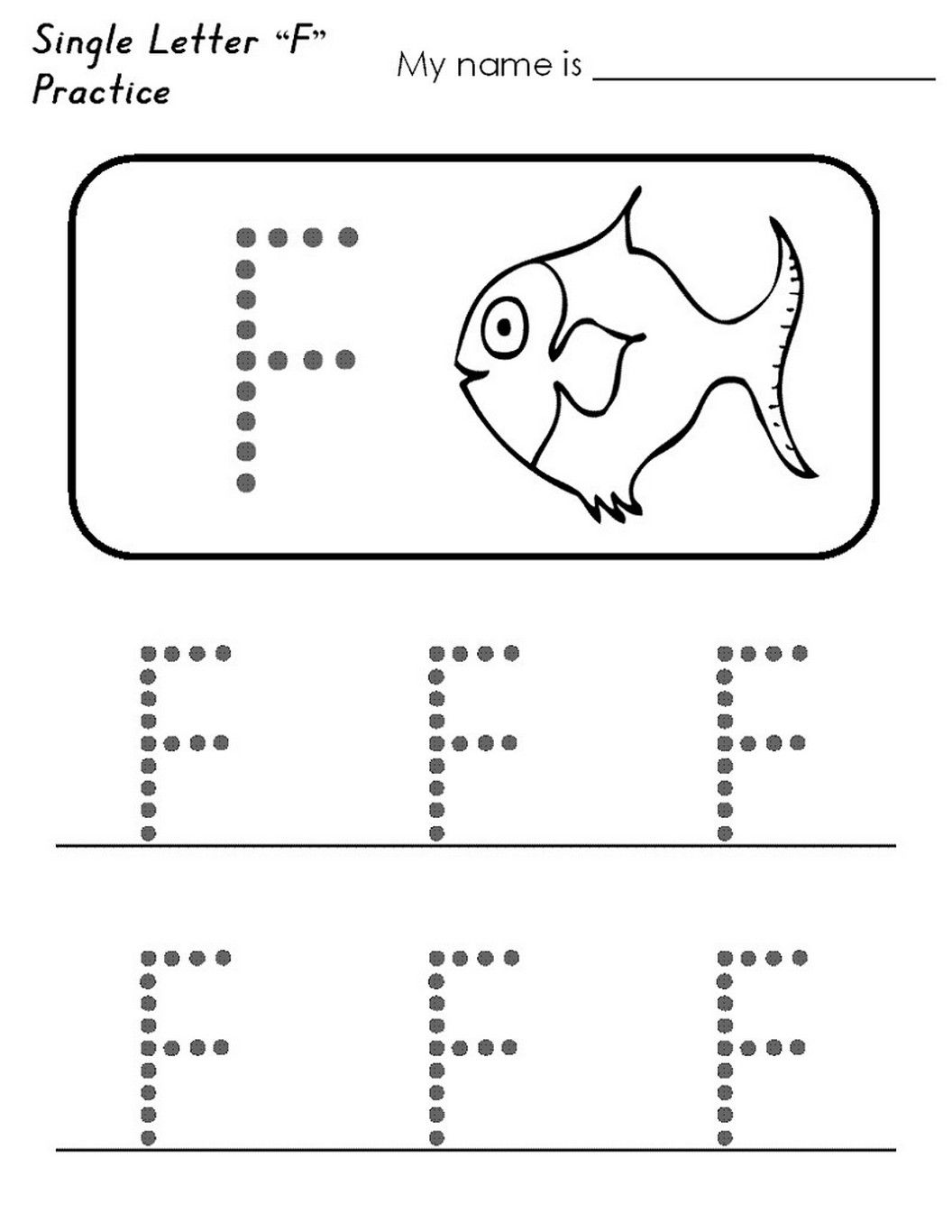 Letter F Worksheet Activities | Letter f, Printable alphabet ... - Worksheets Library