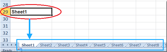 How To Quickly Insert Sheet Names In Cells In Excel Worksheets Library