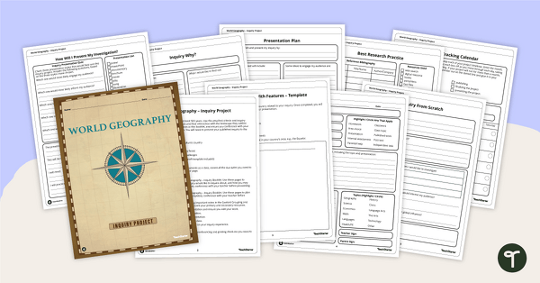 World Geography | Teach Starter - Worksheets Library