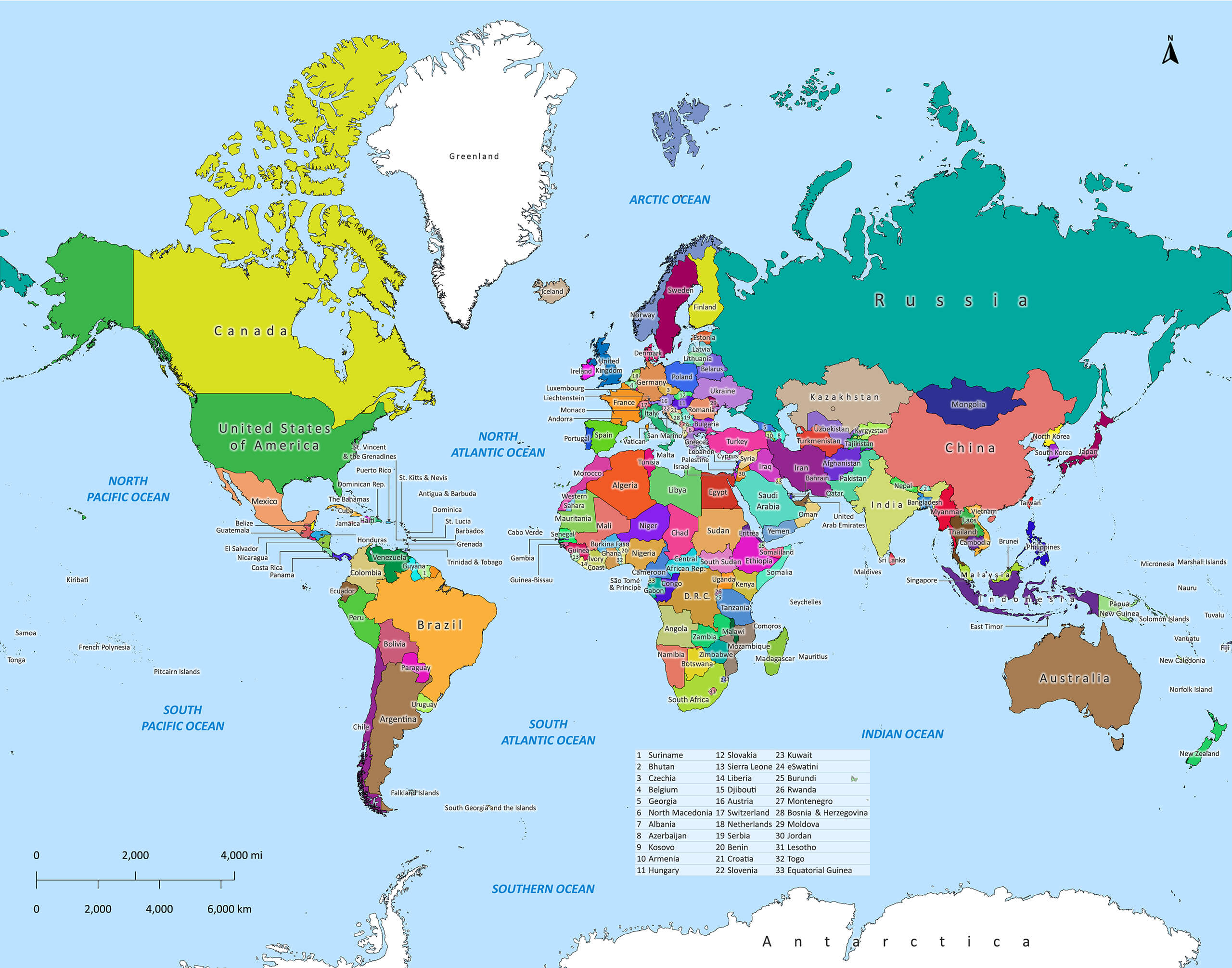 Labeled World Map Labeled Maps Worksheets Library Labeled World Map Labeled Maps Worksheets Library