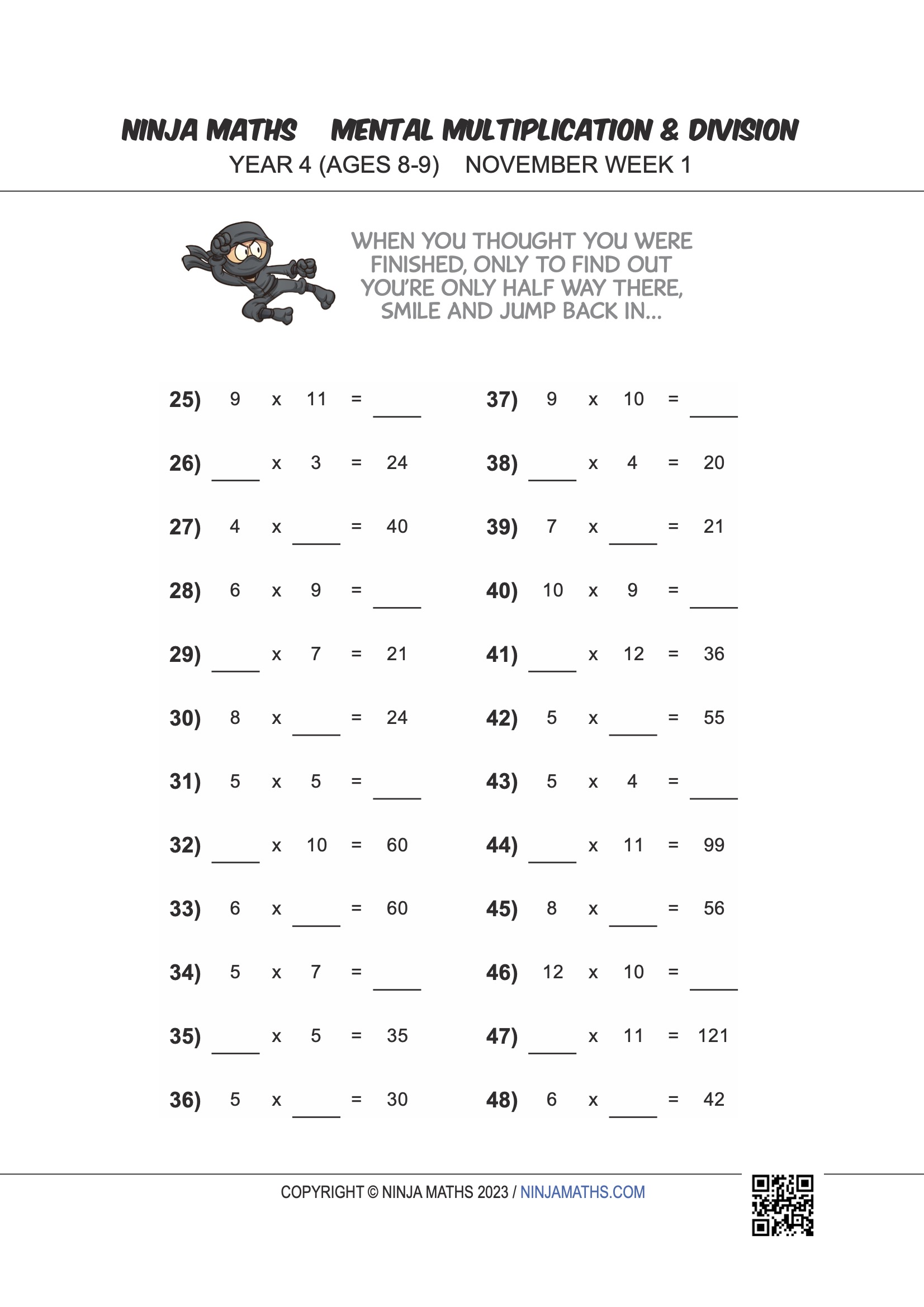 Free 5th Grade Math Worksheets Printable W Answers Mashup Math