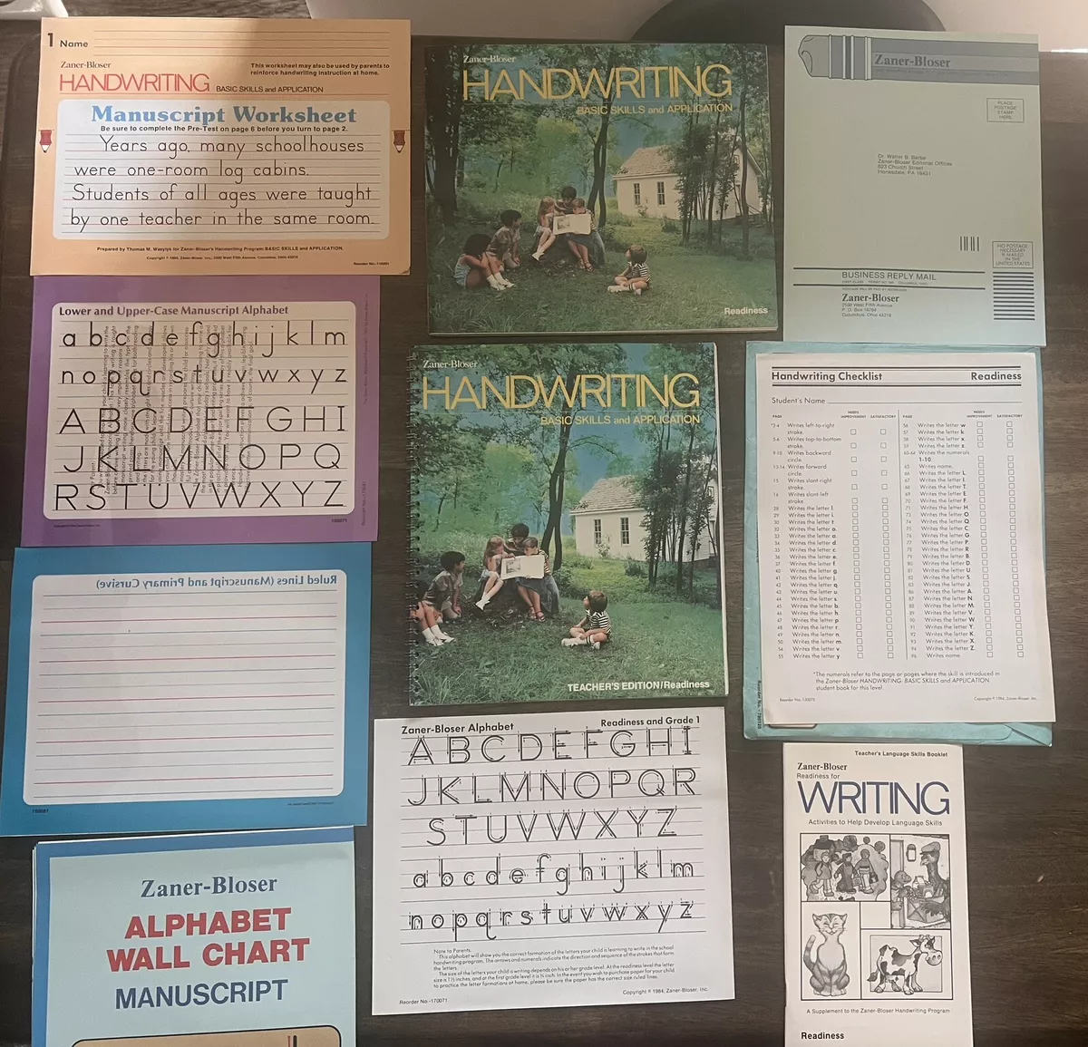 Zaner-Bloser Handwriting Basic Skills & Application-Book 4-Set ...